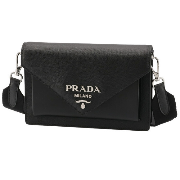 Prada | Bags | Prada Mini Shoulder Black Envelope Crossbody Bag | Poshmark